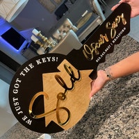 Custom Keychain With Logo, Real Estate Keychain, Realtor Closing Gift ...