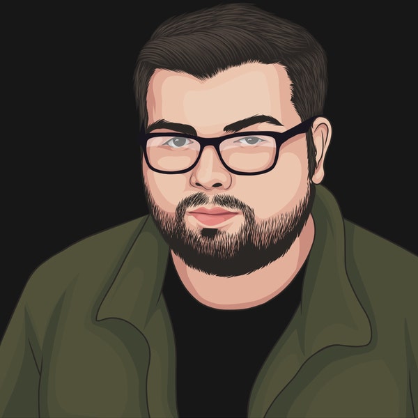 Custom Car Digital Drawing, Vector Car Illustration Customized Cartoon ...