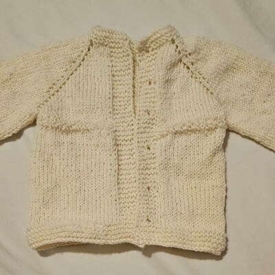 Roma Baby Cardigan Jacket Knitting Pattern - Etsy