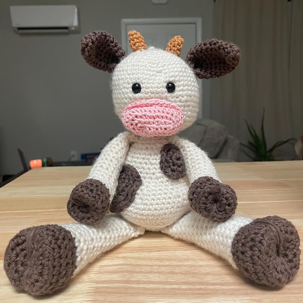 Cow Crochet Pattern - Millie the Cow - Amigurumi Cow Pattern PDF - Etsy