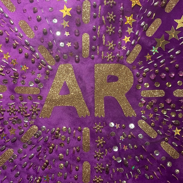 Gold Star Sequin Mix 20g. 100s of Gold Colour Metallic and Hologram ...