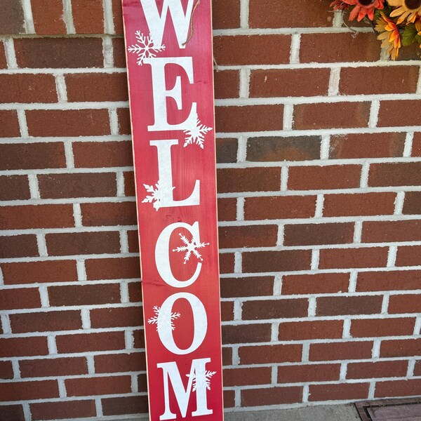 Large Welcome Signs, Rustic Wood Welcome Signs, Welcome Porch Signs ...