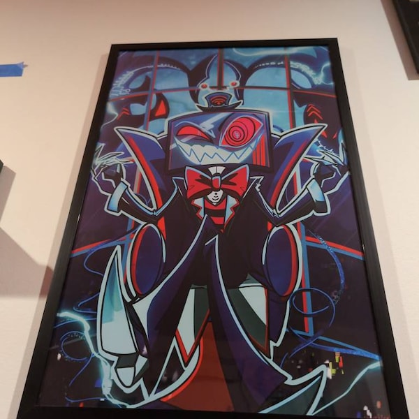 Lucifer Morningstar Hazbin Hotel Art Print - Etsy
