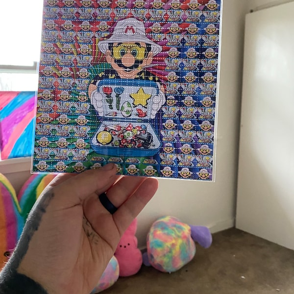 Escher Endless Stairs LSD Blotter Art Psychedelic Acid Free Paper - Etsy