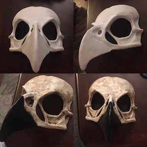 Eagle Skull Mask Blank, Hawk Skull Face Mask, Raptor Skull Mask, Bird ...
