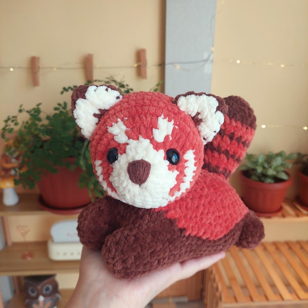 Crochet Pattern: Red Panda | PDF Pattern - Etsy