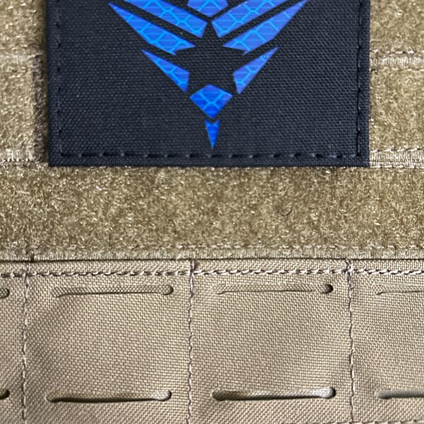 Union Jack Flag With Three Text Lines Custom Your Own Text Lasercut Patch Customized IR Combat ...