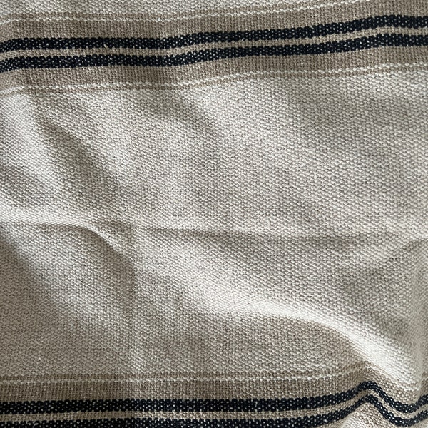 Heavy Weight Grain Sack Cotton Fabric by the Yard 550g/m2 - Farmhouse ...