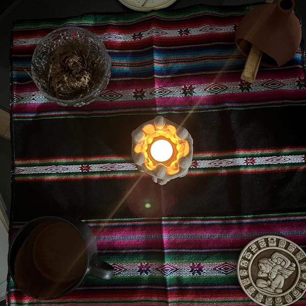 Inti Sun Chakana Handmade Shaman Idol Wall Art, Andean Cross, Peru ...