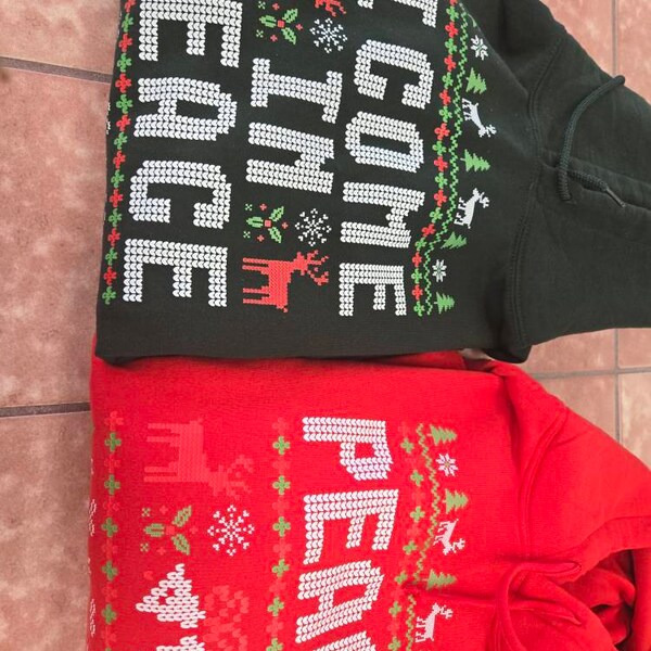 I Don't Do Matching Christmas Sweatshirts, but I Do Sweatshirt,couple ...