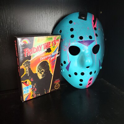 Friday the 13th NES Retro Jason Mask - Etsy