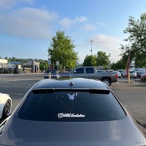 Custom Instagram Car Window Sticker, Die-cut Vinyl Decal - Etsy