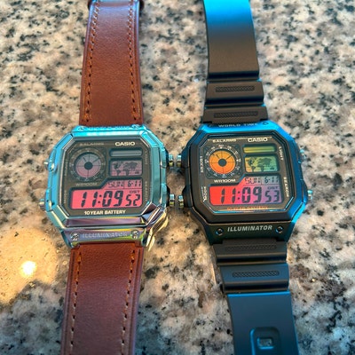 Casio AE-1200 Gradient Filter Screen - Etsy