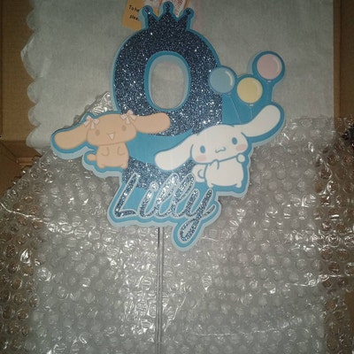Cinnamoroll Cake Topper Kawaii Sanrio Decoration Hello Kitty Friends ...