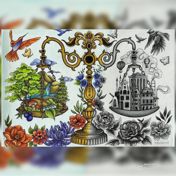 Sea Monster - Printable Adult Coloring Page From Favoreads (coloring ...