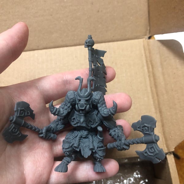 Nemesis Battle Tank With Gatling Cannons, 28mm Scale 3D Printed Painted ...