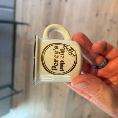 Reusable Pup Cup Custom Puppuccino Mug Dog Mom Gift 2oz Personalized ...