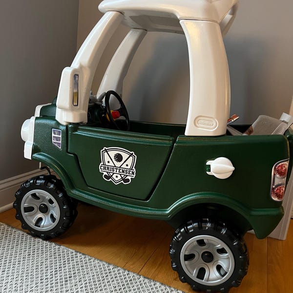 Custom Golf Cart Vinyl Decal, Custom Player Golf Cart Sticker Decal - Etsy