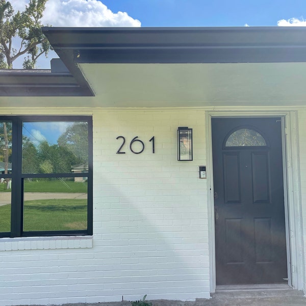 8 Inch House Numbers - Modern Farmhouse Apartment Building Home Address ...