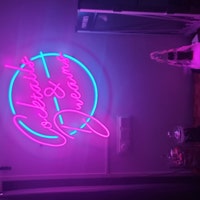 Business Neon Lights Mirror Logo Sign Acrylic Custom Logo - Etsy Canada