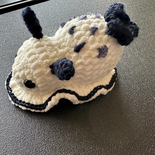 Dorid Nudibranch Amigurumi Pattern, Crochet Sea Slug Pattern Only - Etsy