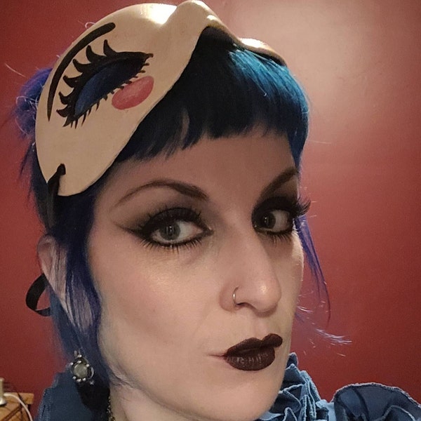 Dollface Mask, Faux Porcelain Doll Mask, Doll Costume, Women's ...