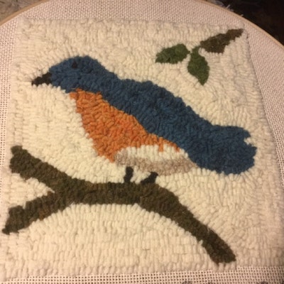 Weeping Willow Penny Rug - Etsy