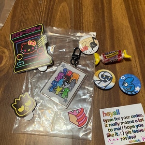 Squashy Grapes Squishy Cherries and Another Name BFDI Team Buttons - Etsy