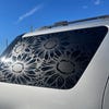 Fits 2019-2024 Subaru Forester Rear Side Windows Floral Flowers Decal ...