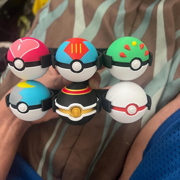 Pokeball Cosplay Prop With Belt Clip - Etsy