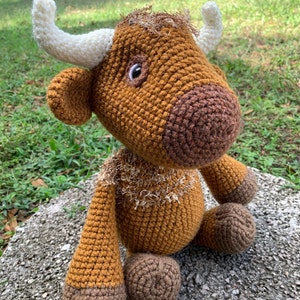Bison, Bison Crochet Pattern, Crochet, Pattern, Bison Tutorial ...
