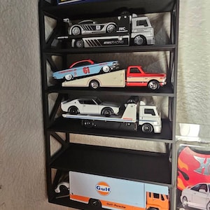 6 Car Angled 1:43 1/43 F1 Race Car Costco Display Stand W Wall Mount ...