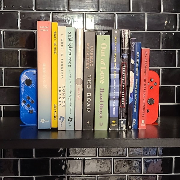 Nintendo Switch Joy Con Bookends - Nintendo Bookends, Gaming Book Ends ...