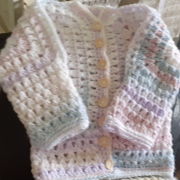 Criss Cross Hexi Cardi Crochet Pattern PDF Digital Download - Etsy