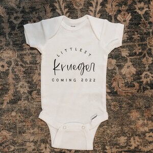 And Then There Were Six Onesie Pregnancy Announcement Onesie | Etsy