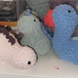 Dinosaur Jurassic World No Sew Crochet Pattern, No Sew Amigurumi ...