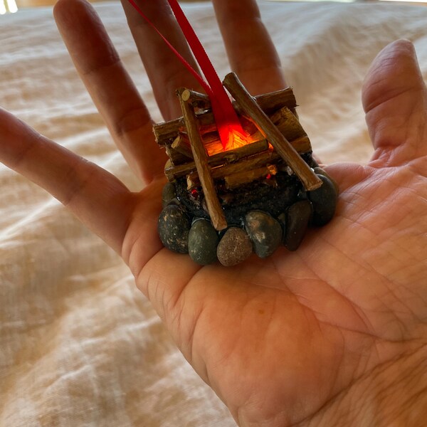 Mini Bonfire That Will Light up Also Little Firepit or Campfire to Be ...