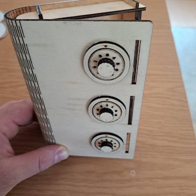 Coded Wooden Box Laser Cut Files SVG, PDF, CDR. Digital Product ...