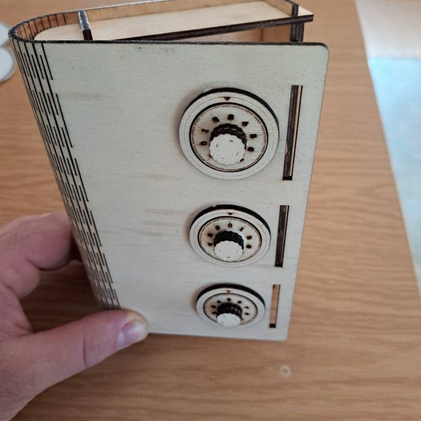 Coded Wooden Box – Laser Cut Files SVG, PDF, CDR. Digital Product ...