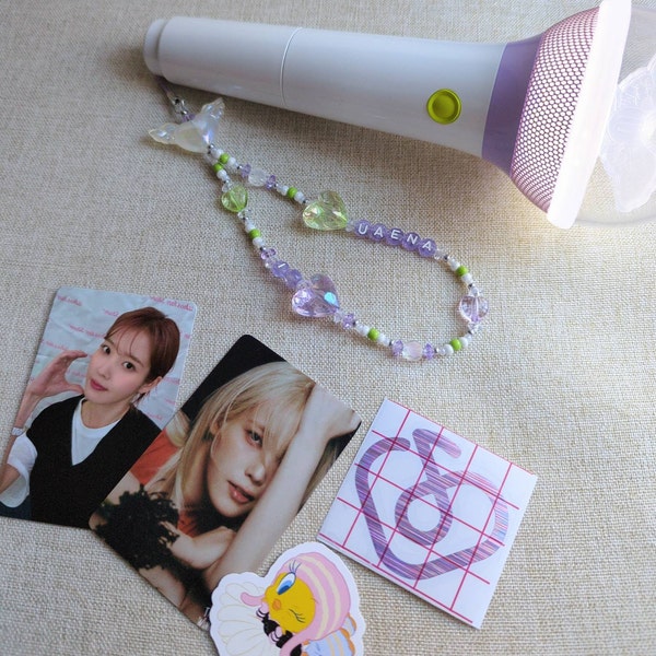 IU Inspired Phone Light Stick Charm - Etsy