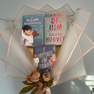 Book Bouquet 2 Books Custom Made for Book Lovers - Etsy