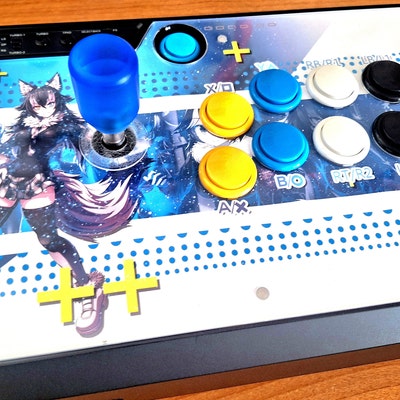 Custom Fight Stick Art file Only Does Not Include Print - Etsy