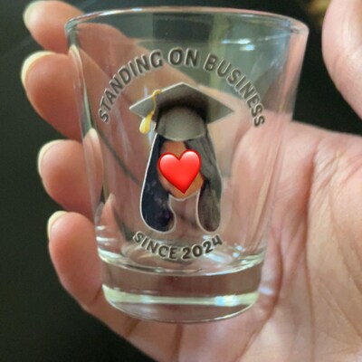 Custom Graduation Gift, Custom Shot Glass, Personalized Shot Glass ...