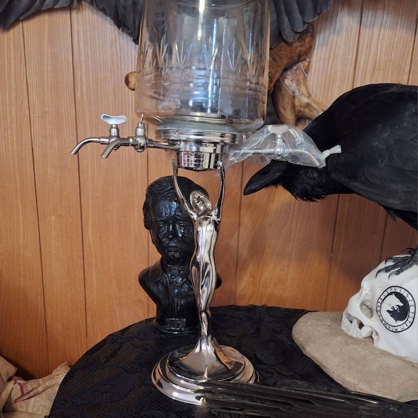Castle Antiques New Handmade Lady Fairy Absinthe Fountain | 4 Spout ...