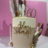 Name Charm and Number Topper | Personalised | Various Sizes & Colours ...