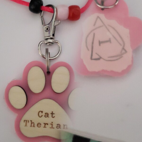 Custom Paw Print Keychain, Personalized Pet Name Keychain, Custom Dog ...