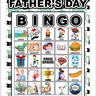 Happy Birthday 5x5 Bingo Printable Pdfs JPEG Bingo Cards for Your ...