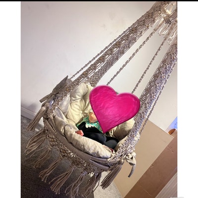 Double Macrame Swing, Double Swing. Design Rocking Chair, Double Swing ...