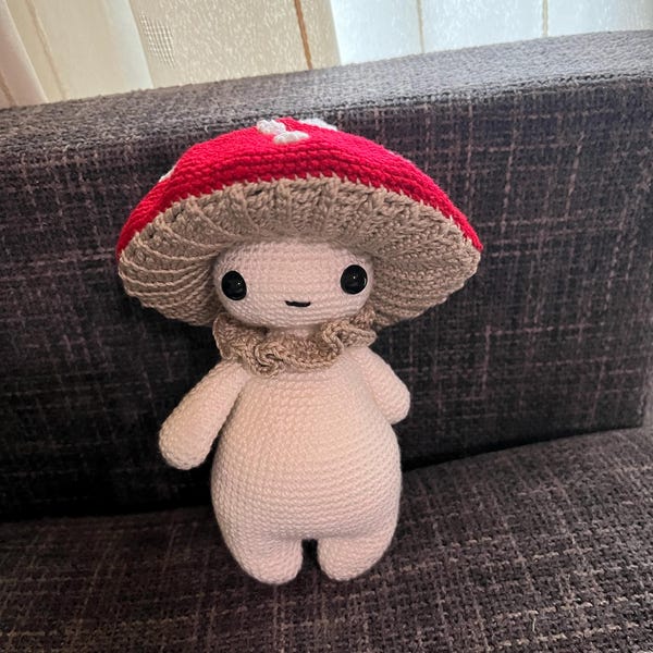 Mushroom Guy - Critter Stitch Crochet Pattern / Amigurumi - Etsy