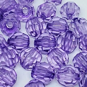 5pcs Large Acrylic Round Faceted Beads, 20mm B22693 - Etsy